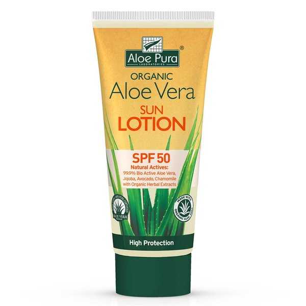 Gezichtsverzorging Aloe Vera Sun Lotion SPF 50 ALOE PURA | DI